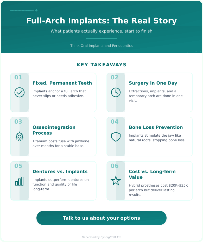 Full-Arch in a Day: What an Implant-Supported Hybrid Prosthesis ...